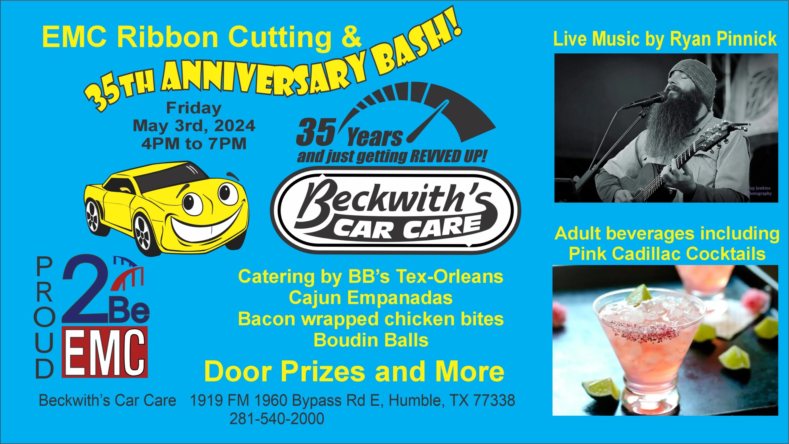 Beckwith's Car Care 35th Anniversary Celebration - Beckwith's Car Care